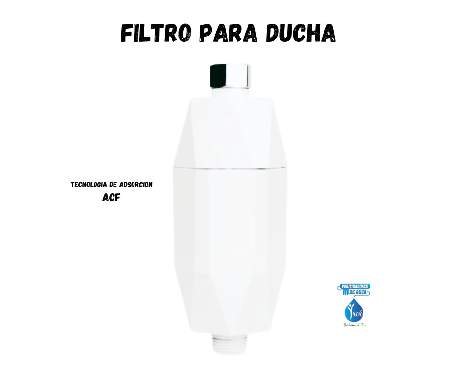 Filtro para Ducha con tecnologia de filtracion ACF - Yacu Import
